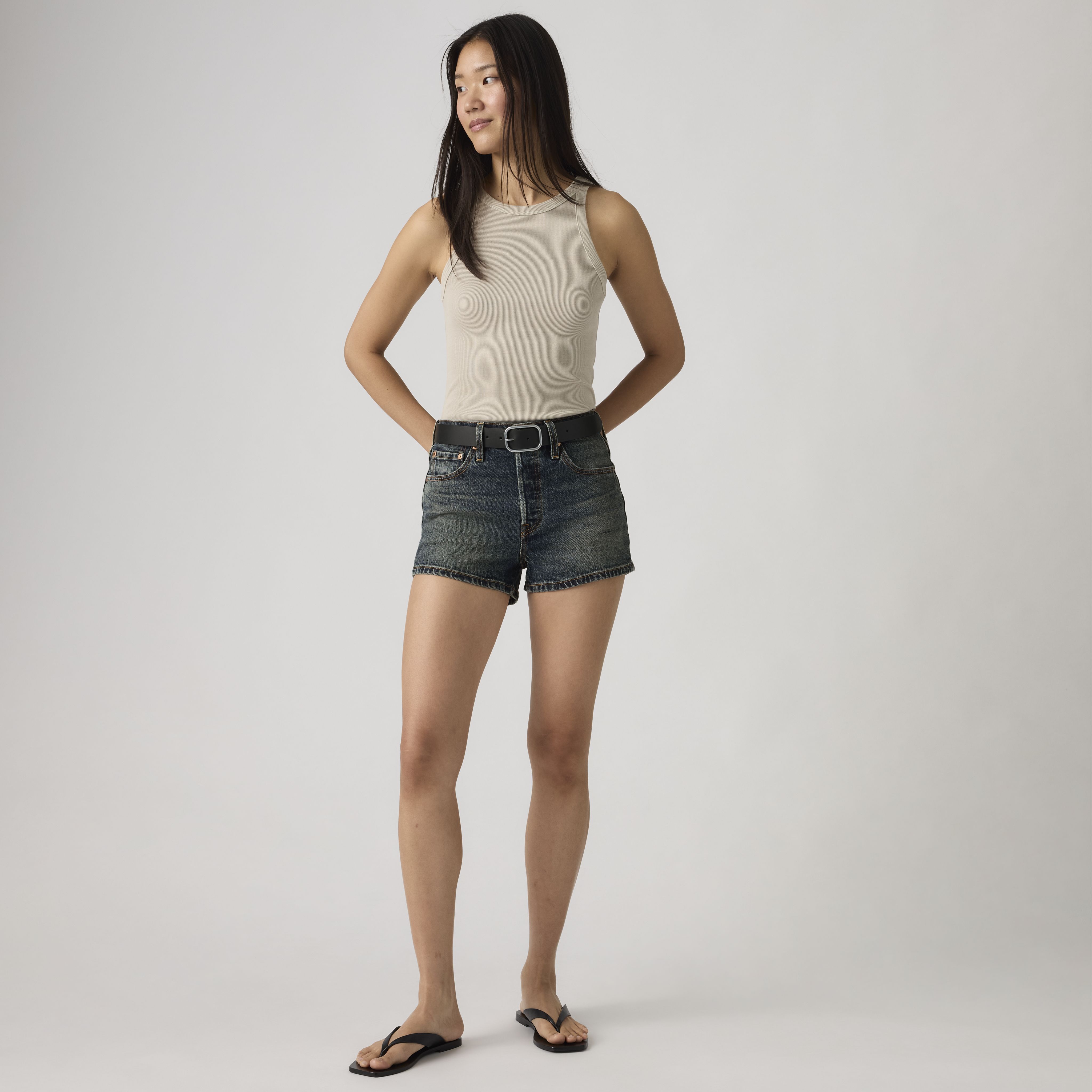 LEVI'S Levi's 501 Original Fit High Rise Denim Shorts